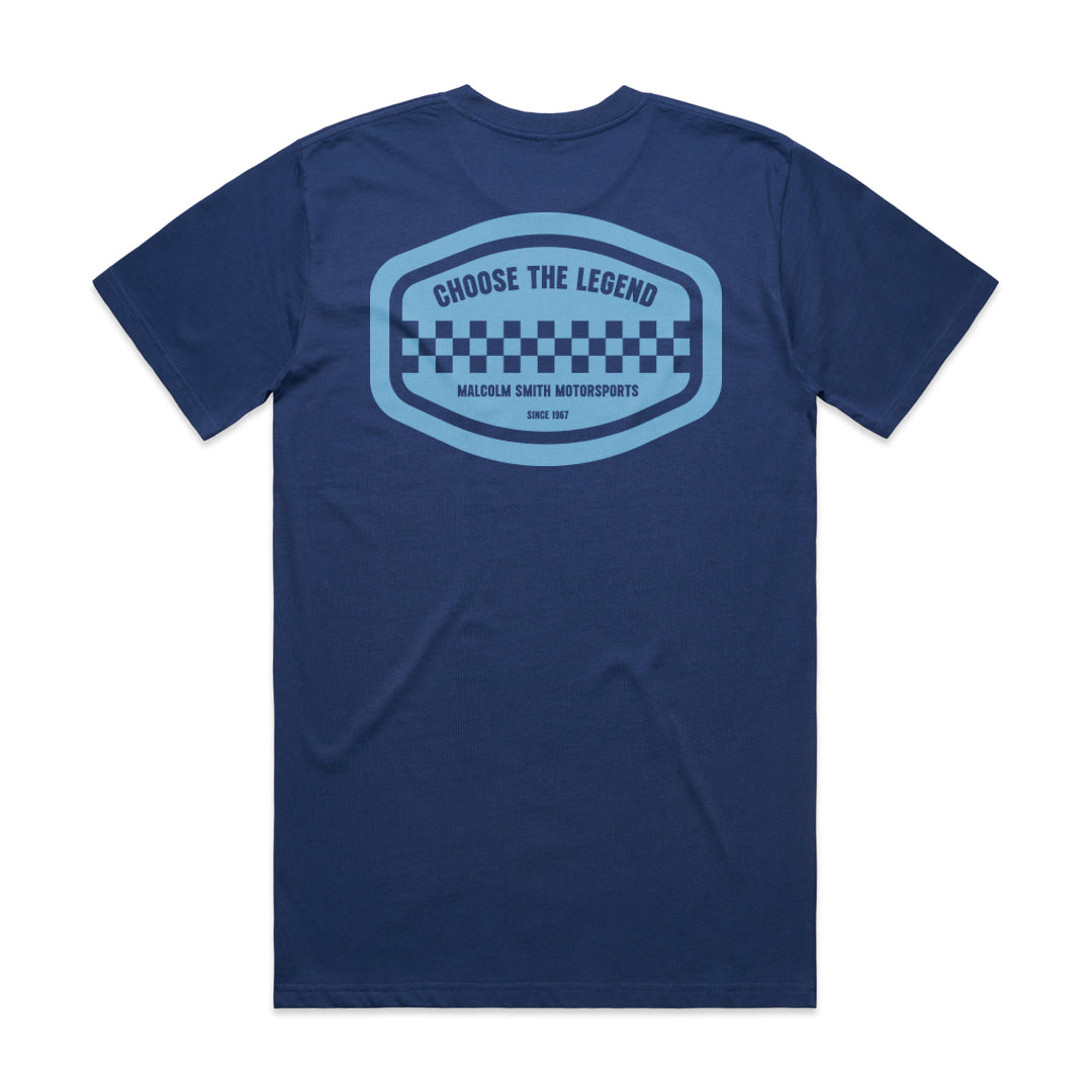 MSM Crest Tee – Malcolm Smith Motorsports