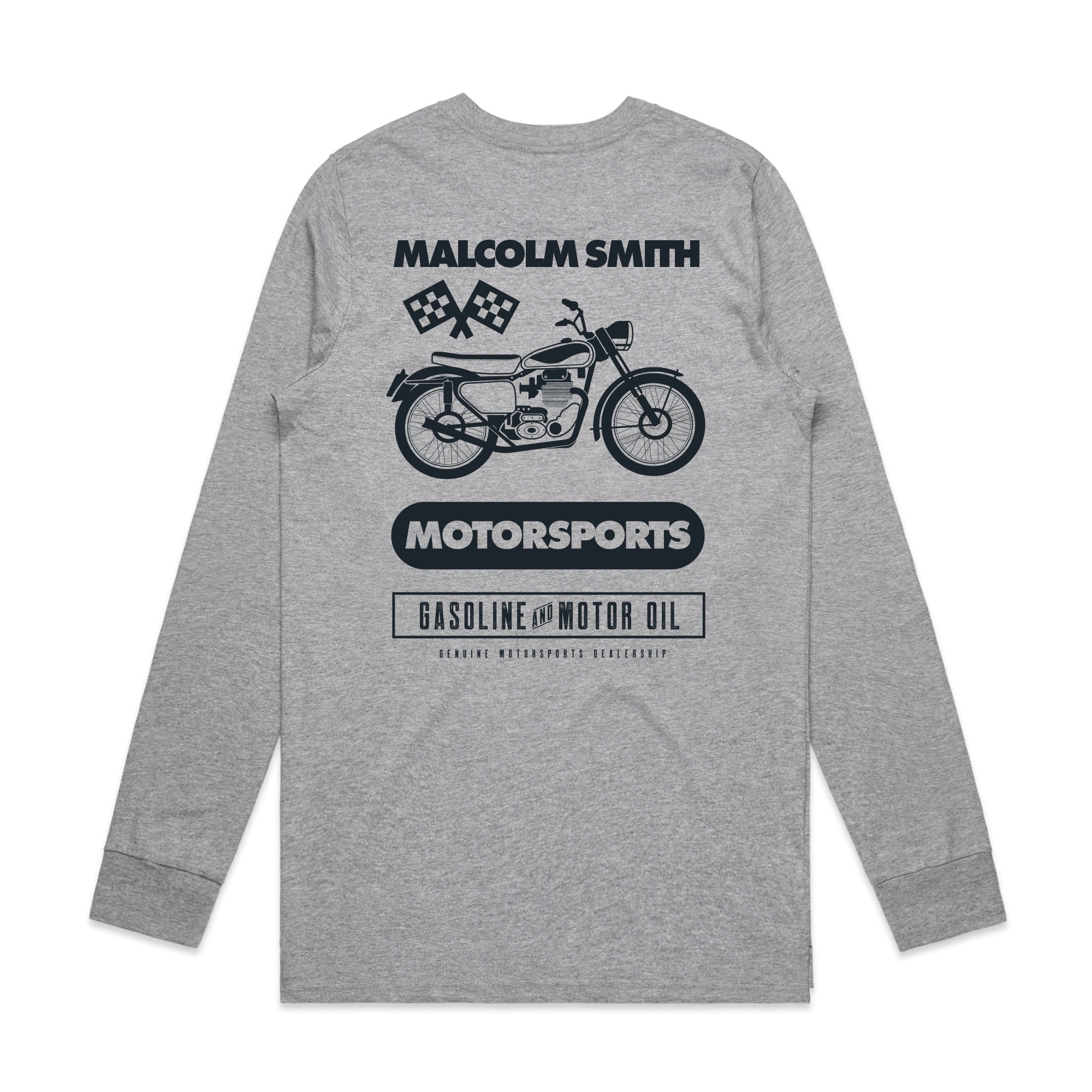 MSM Gasoline and Motor Oil Long Sleeve – Malcolm Smith Motorsports
